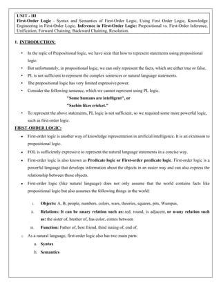 22PEOIT4C_Artificial_Intelligence_UNIT_III_Notes_Final | PDF