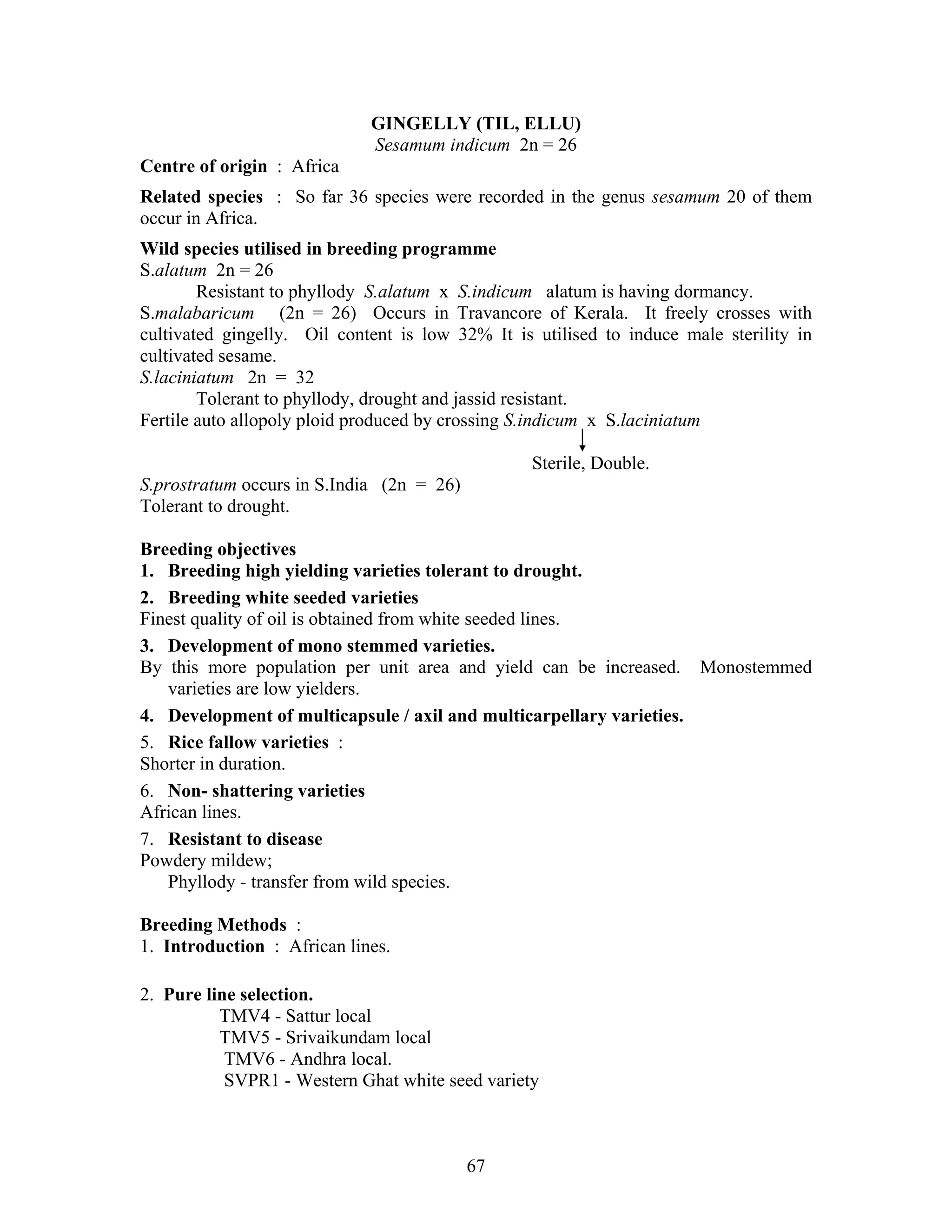 origin of sesame | PDF