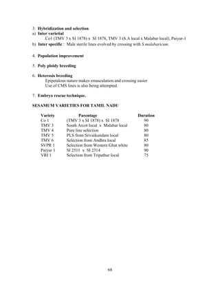 origin of sesame | PDF