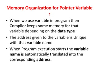 UNIT III POINTERS IN C | PPT