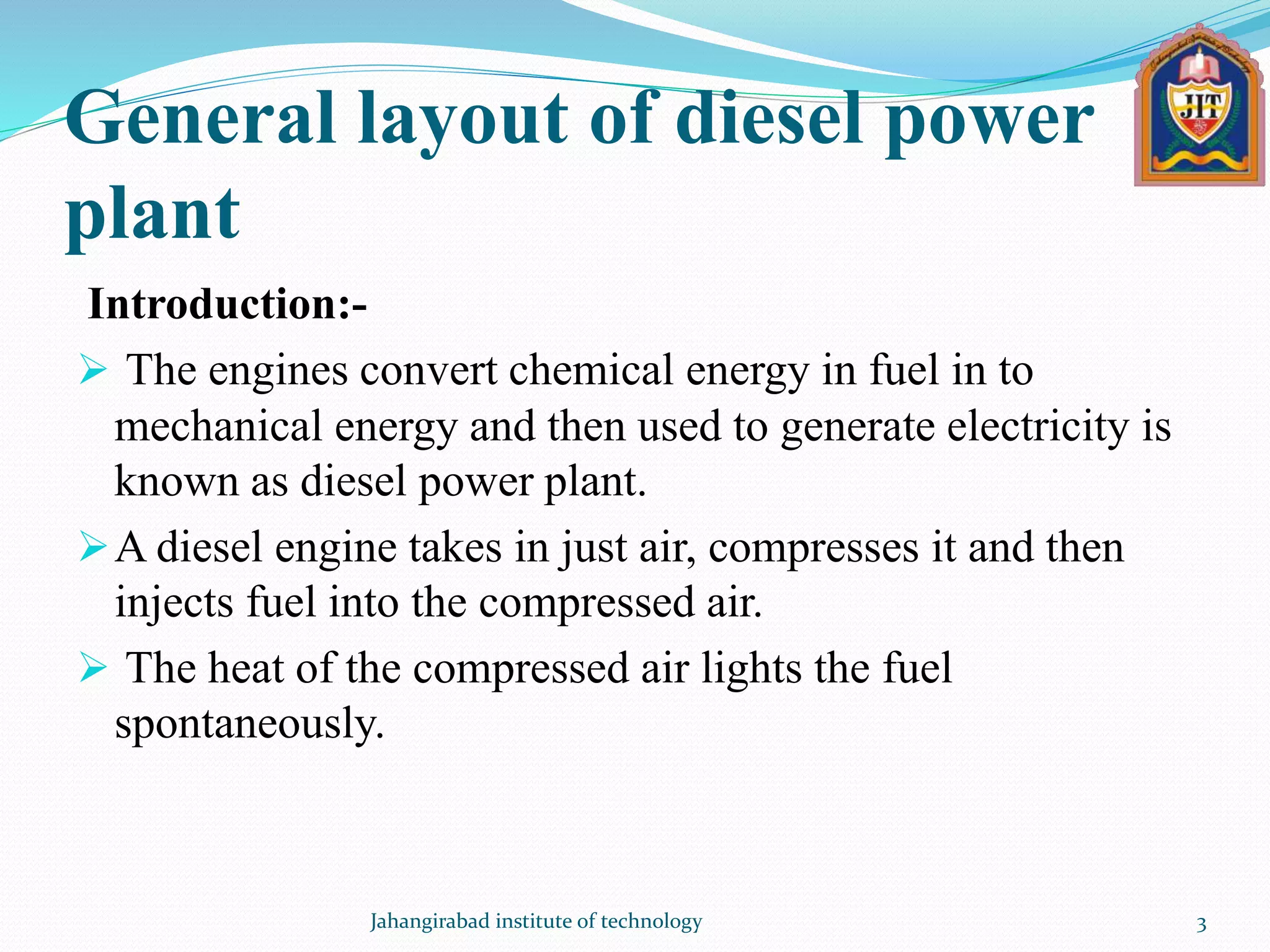 diesel power plant | PPT