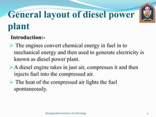 diesel power plant | PPTX