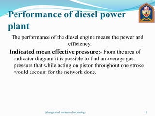 diesel power plant | PPTX