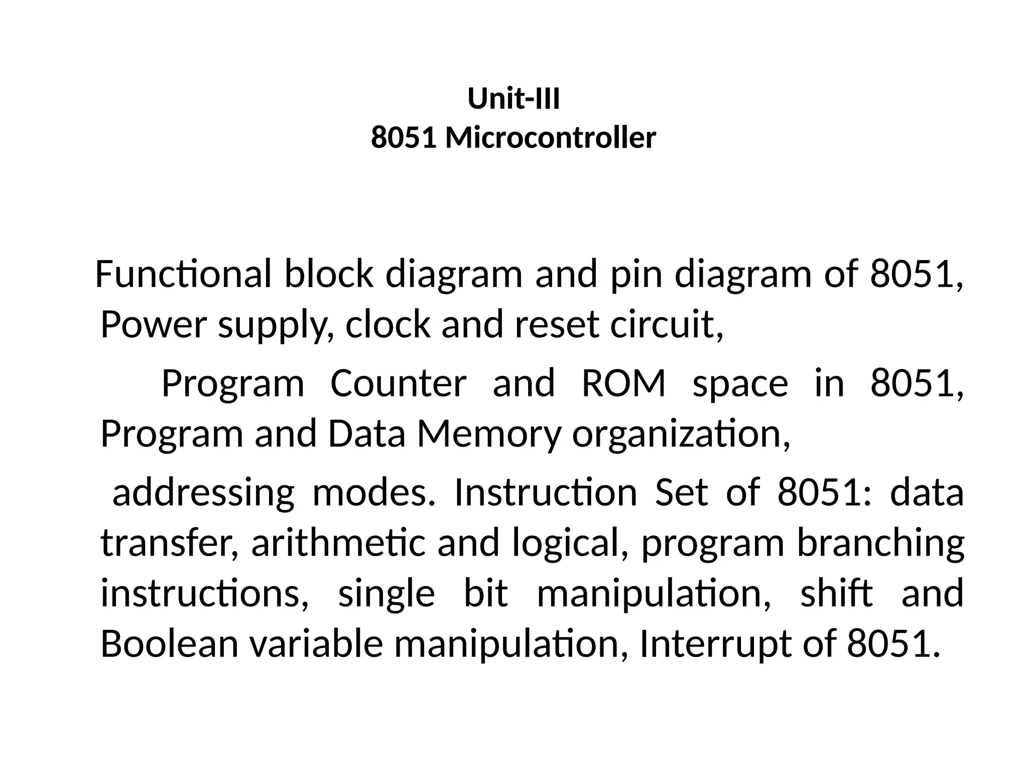Functional block diagram and pin diagram of 8051 | PPT