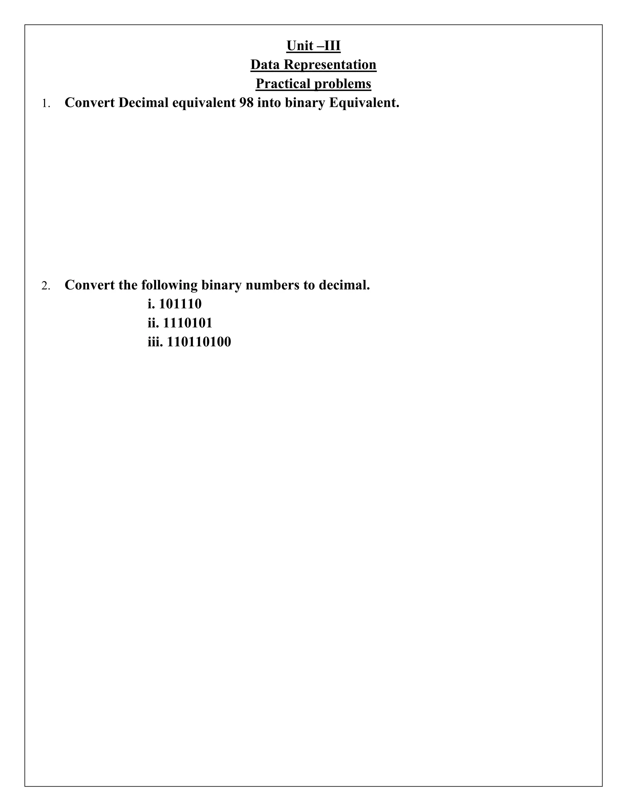 CS304PC:Computer Organization and Architecture Unit III problems.pdf