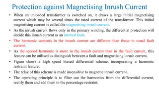 UNIT III PROTECTION OF TRANSFORMER OCTOBER 2 (2).ppt | Science