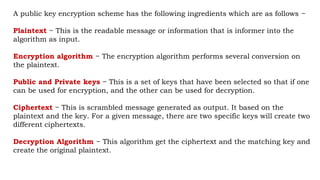 Unit III Public Key Crypto Systems.pptx