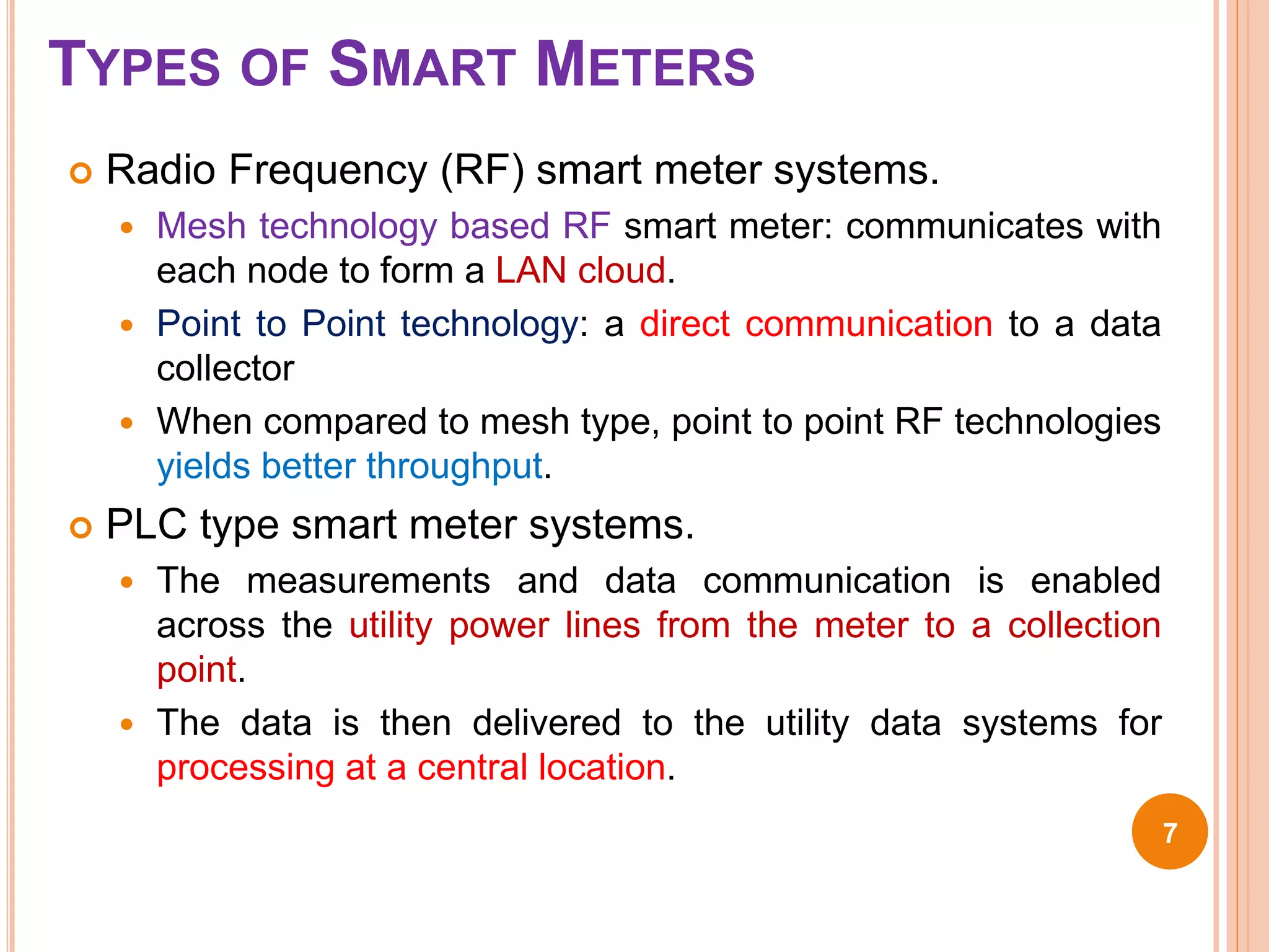 Smart meters.pptx | Telecommunications Industry | Industries