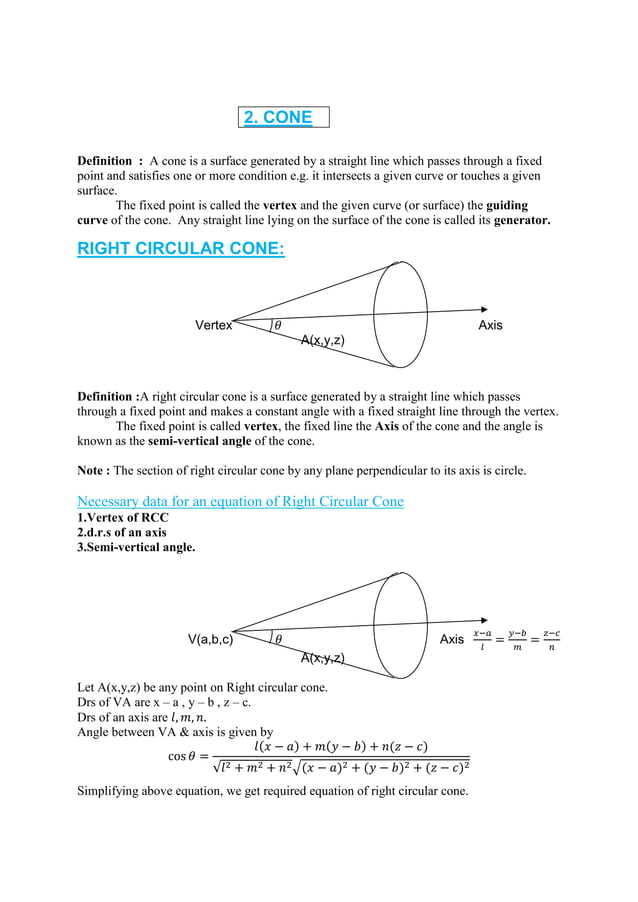 Unit iii solid geometry | PDF
