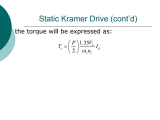 Unit iii ROTOR CONTROLLED AC DRIVES,ME PED, | PPT