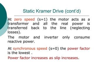 Unit iii ROTOR CONTROLLED AC DRIVES,ME PED, | PPT