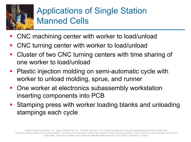 Single-Station Manufacturing Cells | PDF