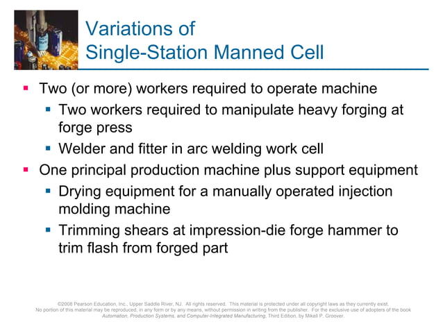 Single-Station Manufacturing Cells | PDF