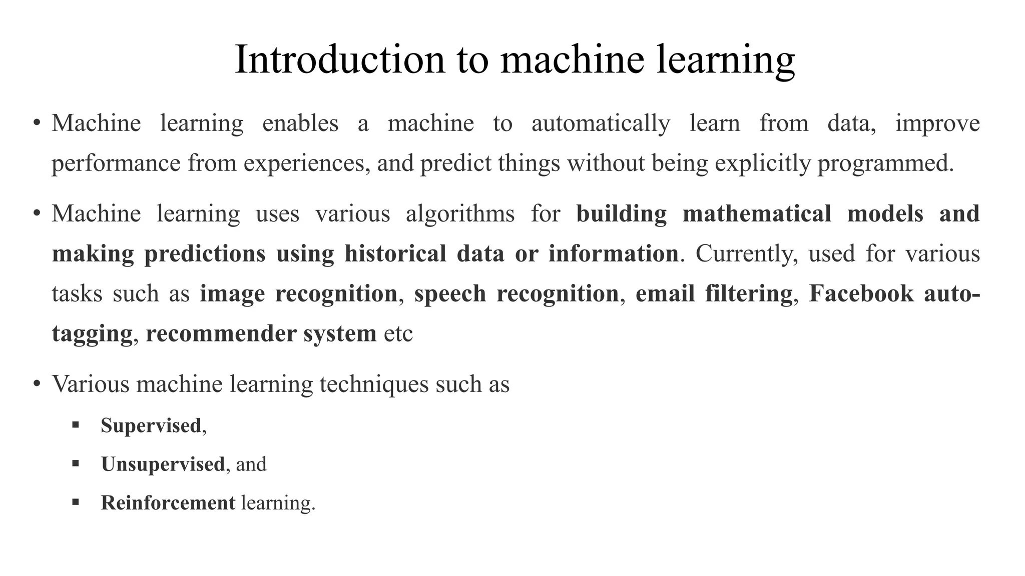 UNIT III SUPERVISED LEARNING.pptx