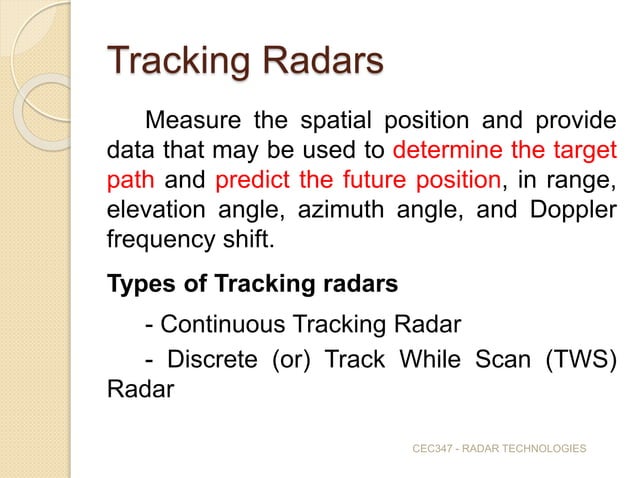 UNIT III TRACKING RADAR.pptx