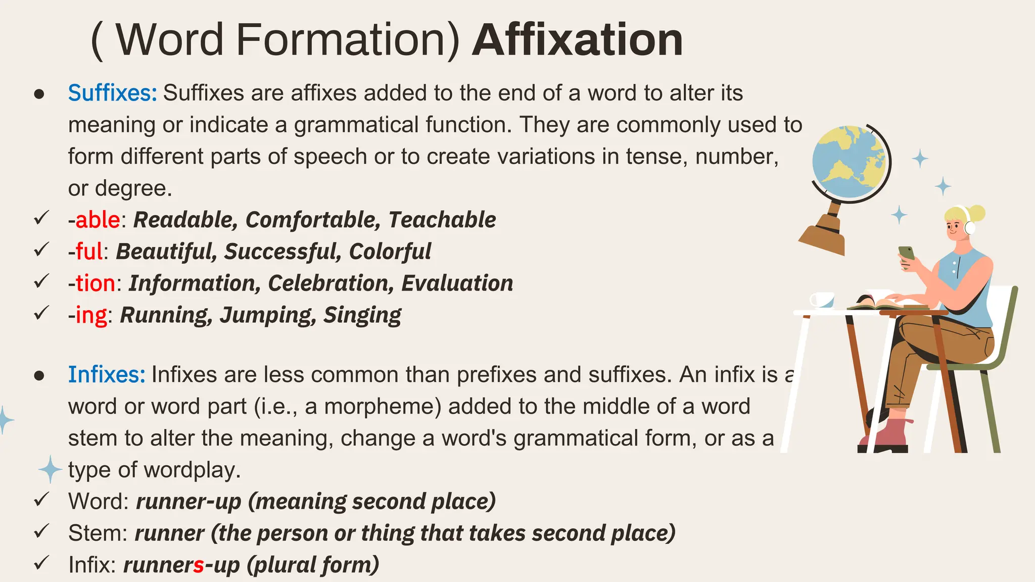 Complete grammar UNIT III Vocabulary with example | PPTX