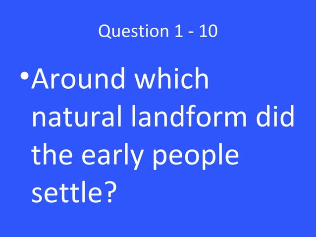 Unit II: Mesopotamia jeopardy game | PPT