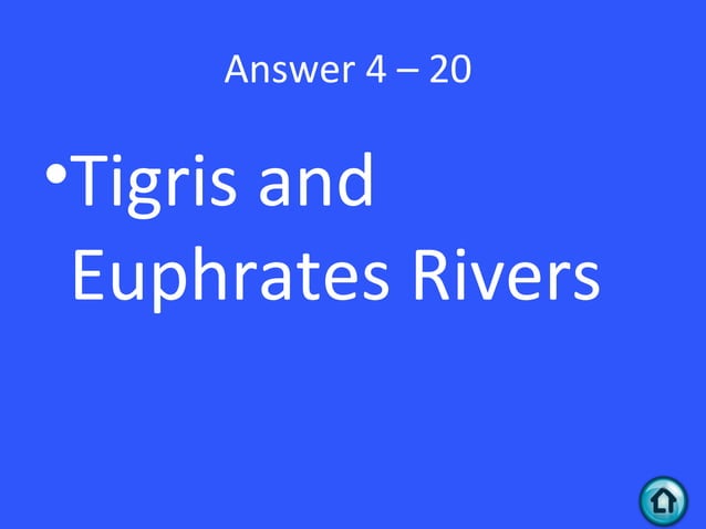 Unit II: Mesopotamia jeopardy game | PPT