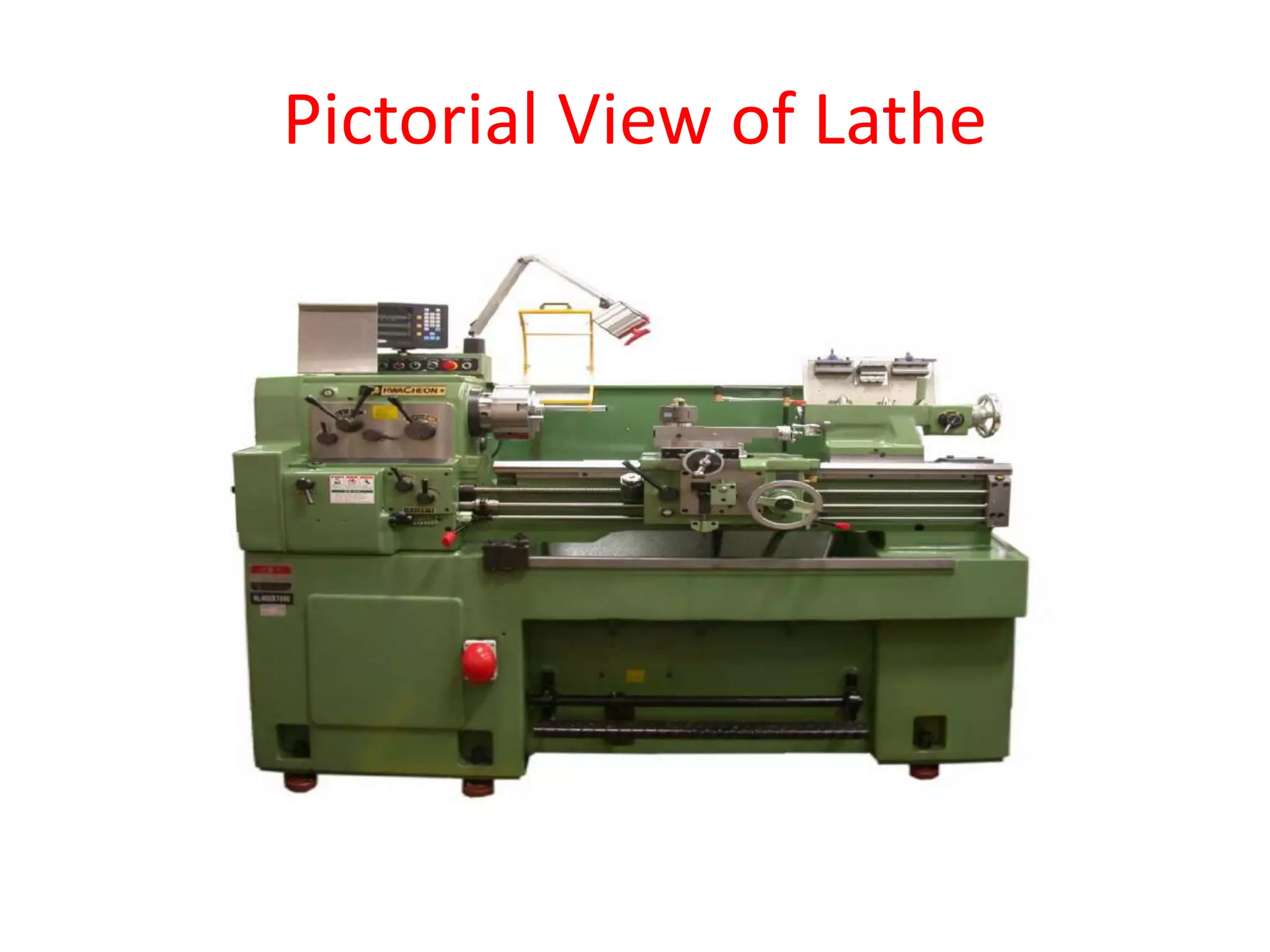 Lathe and other machine tools | PPTX
