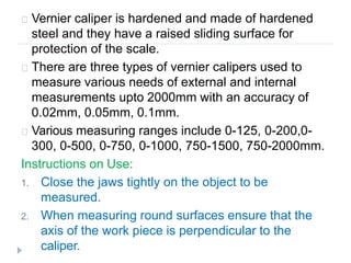 UNIT II LINEAR AND ANGULAR MEASUREMENTS | PPTX