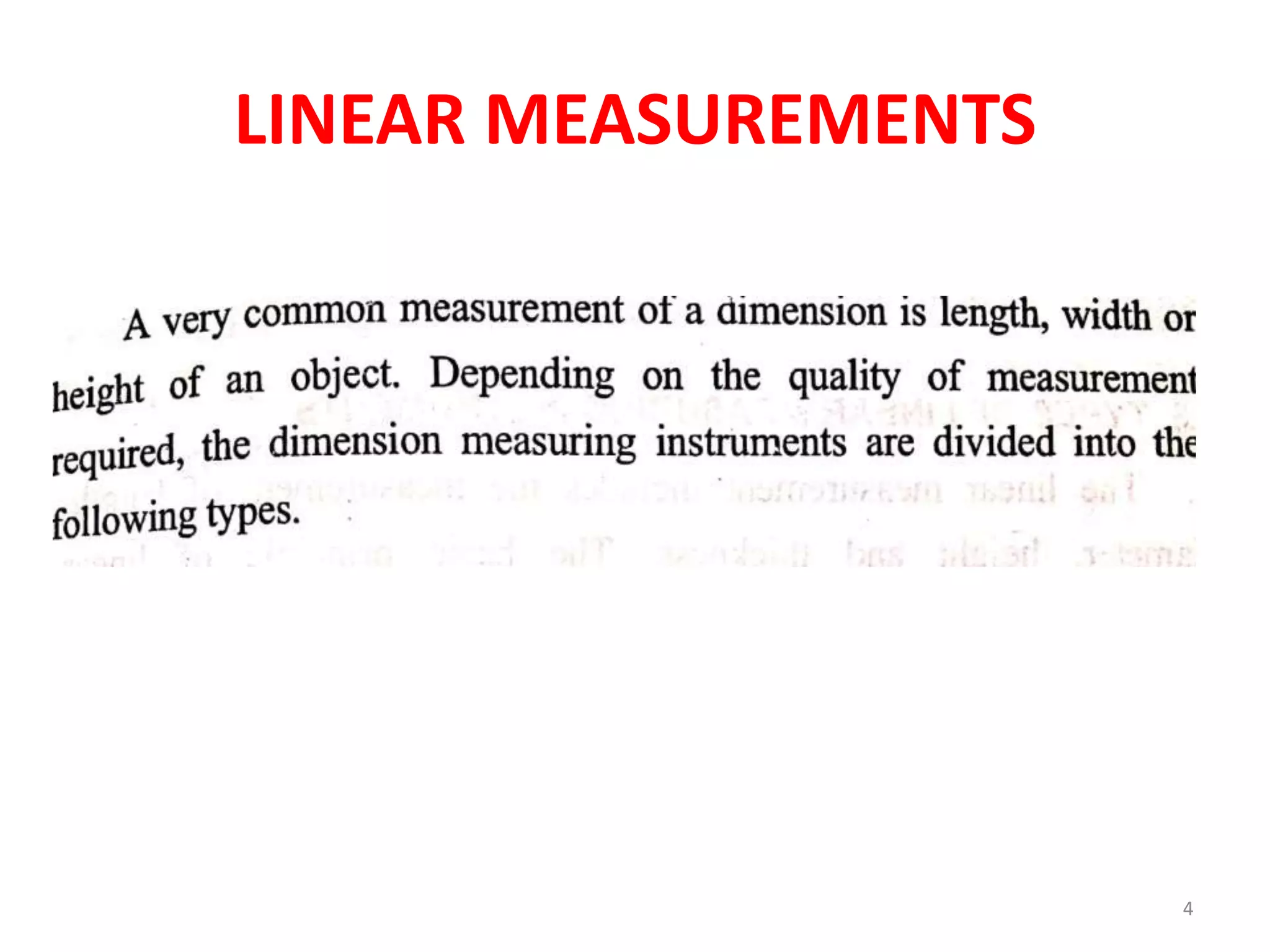 LINEAR AND ANGULAR MEASUREMENTS | PPT LINEAR AND ANGULAR MEASUREMENTS | PPT