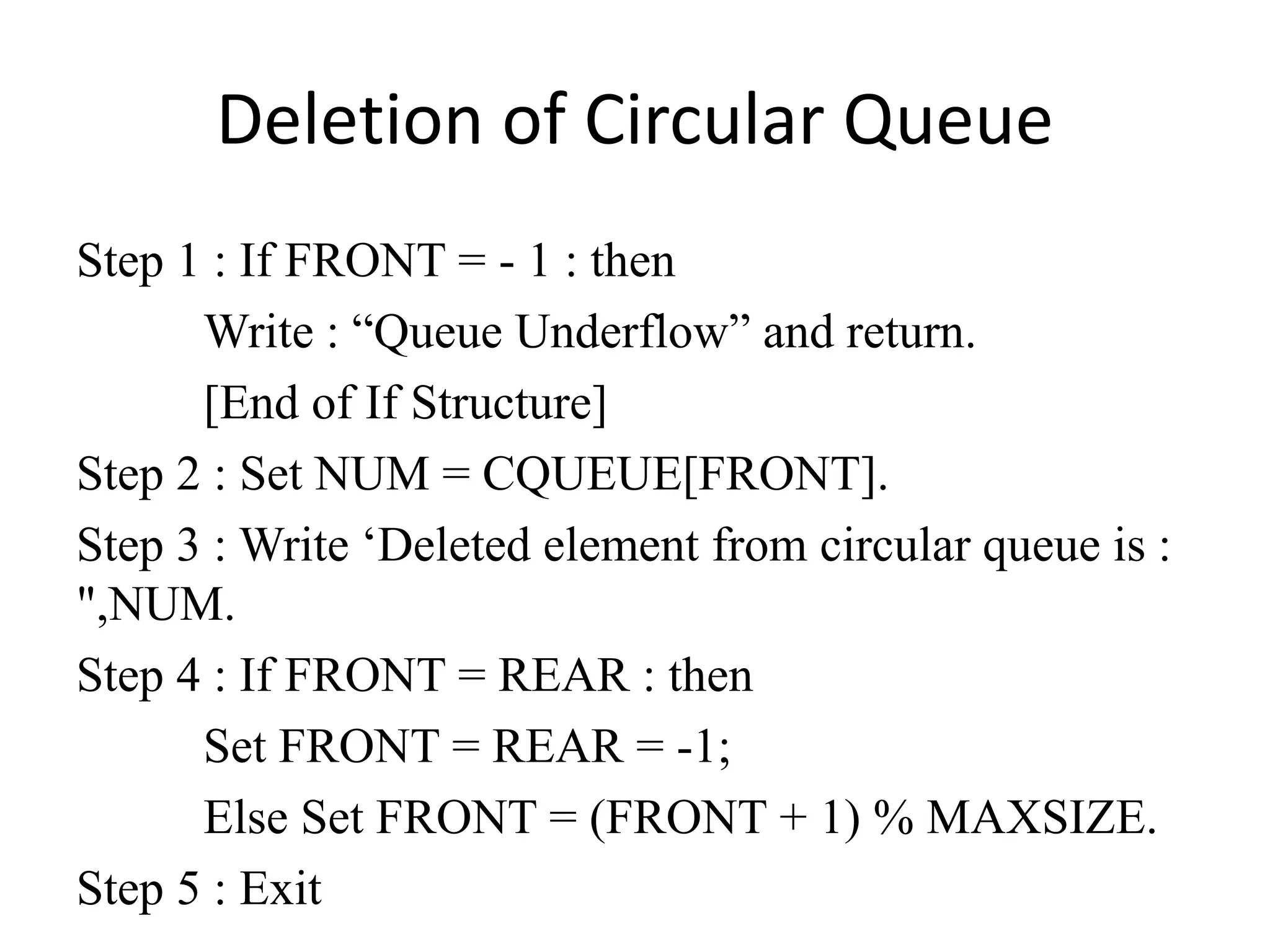 Unit ii linear data structures | PPTX