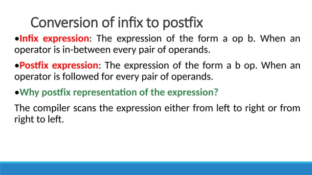 UNIT II LINEAR DATA STRUCTURES – STACKS.pptx | Programming Languages | Computing