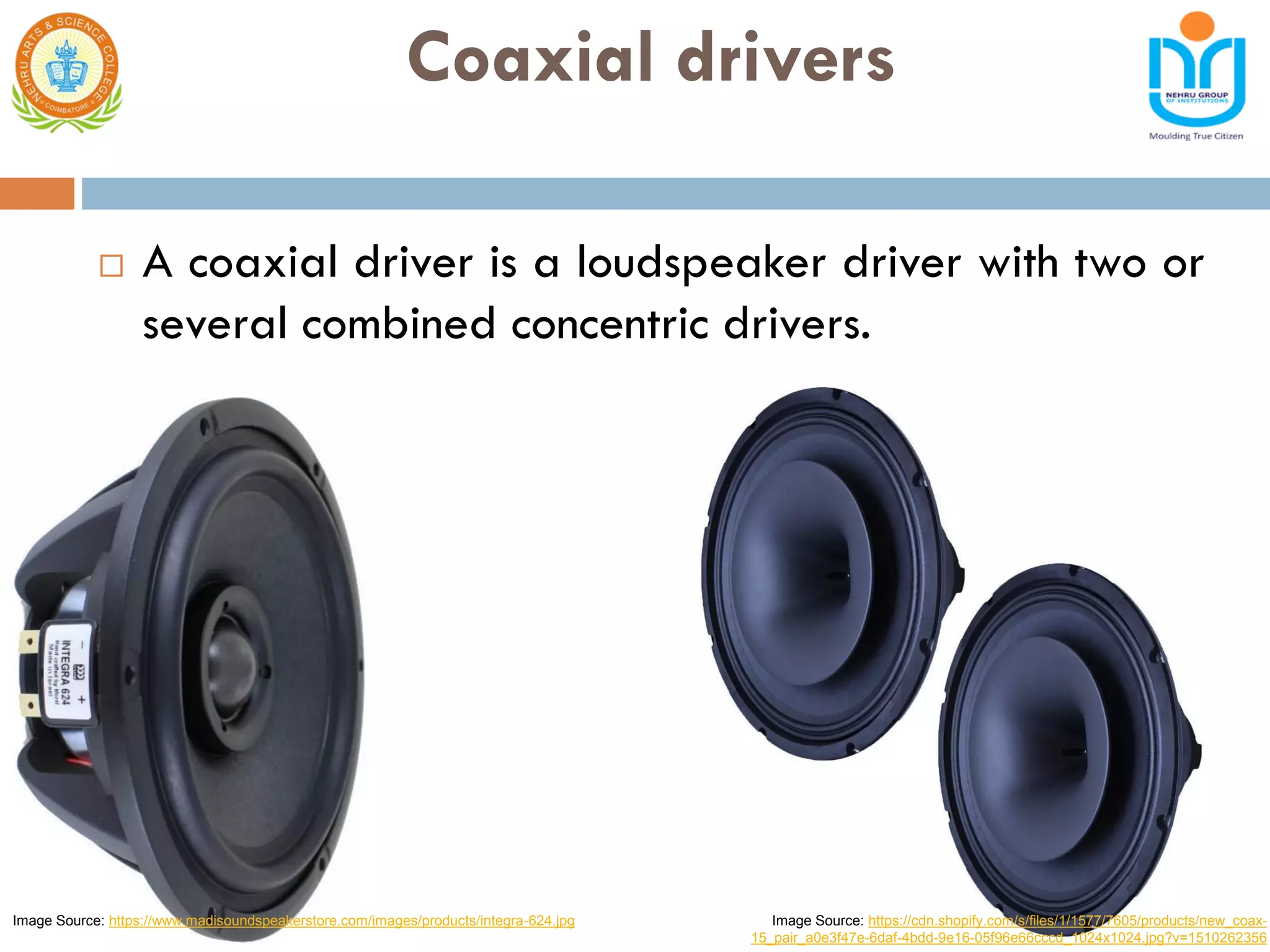 Loudspeaker-Types, designs, Application & Crossover | PDF
