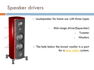 Loudspeaker-Types, designs, Application & Crossover | PDF