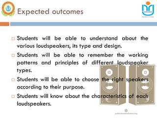 Loudspeaker-Types, designs, Application & Crossover | PDF