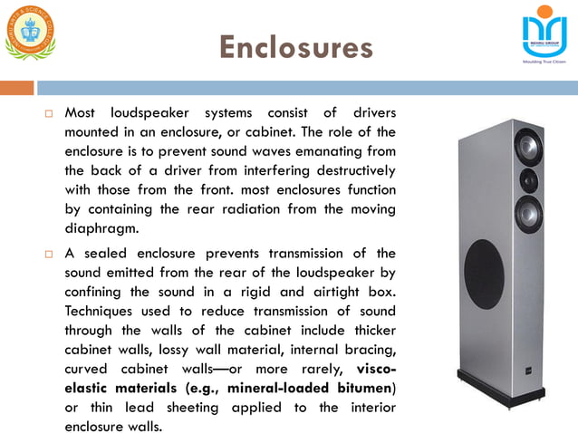 Loudspeaker-Types, designs, Application & Crossover | PDF | Digital Audio | Computer Software ...