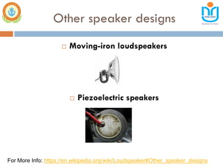 Loudspeaker-Types, designs, Application & Crossover | PDF