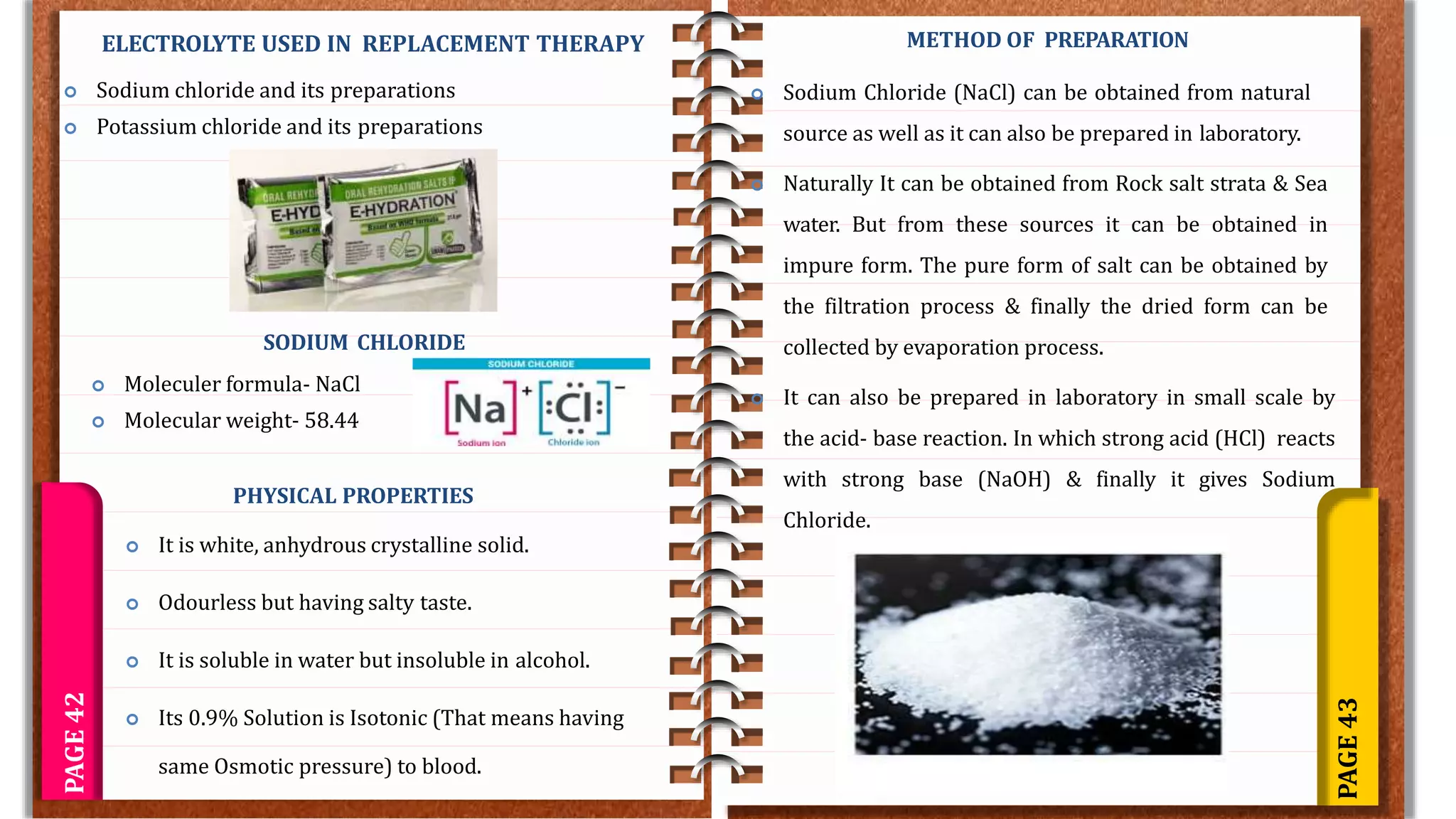 UNIT II: Major extra and intracellular electrolytes | PPTX