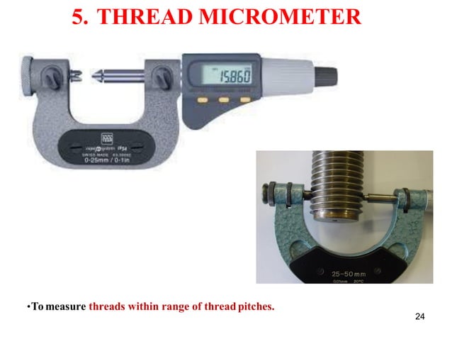 UNIT II MEASUREMENT OF LINEAR, ANGULAR DIMENSIONS, ASSEMBLY AND ...