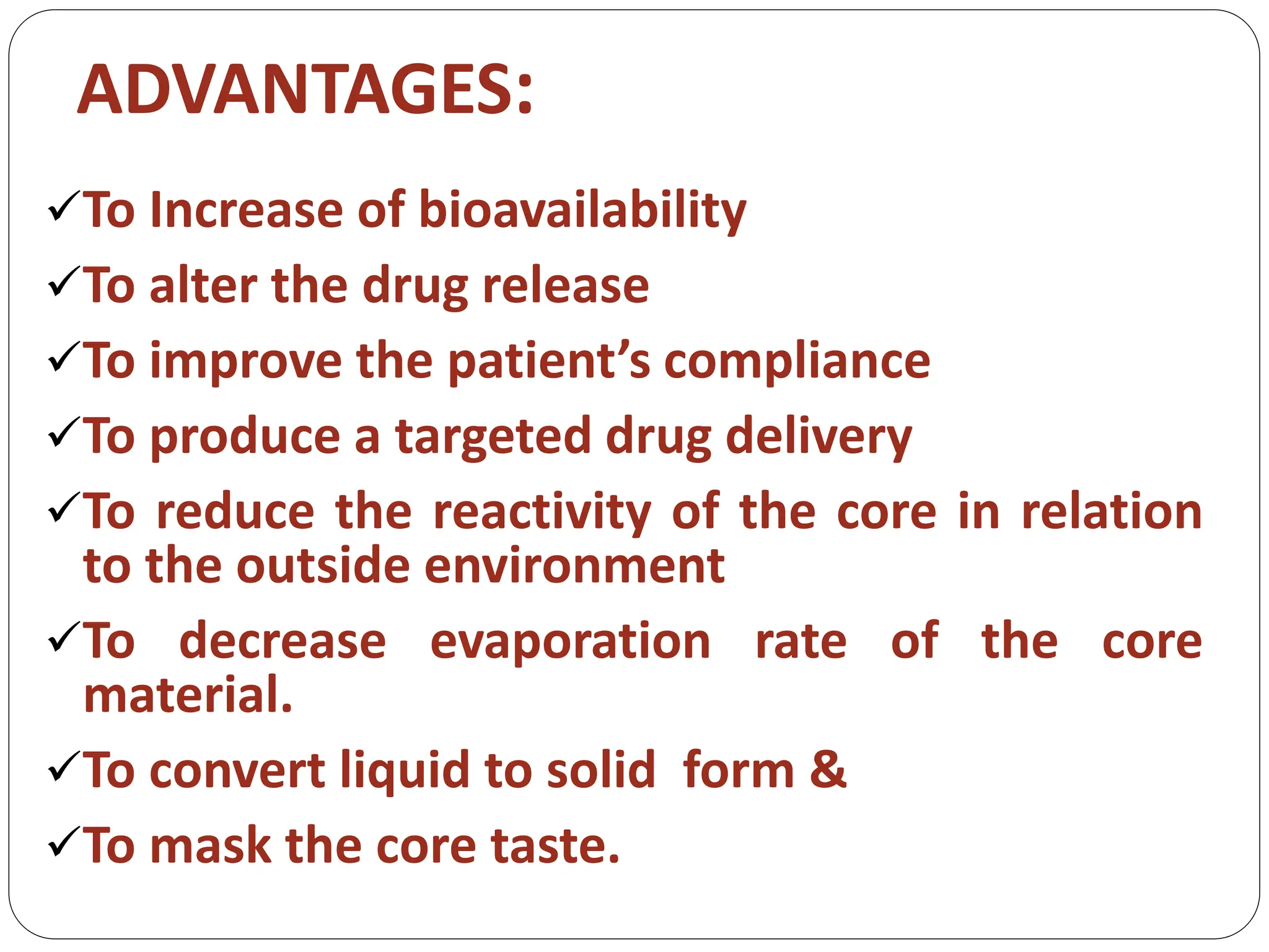 Microencapsulation Technologies IN NDDS. | PDF