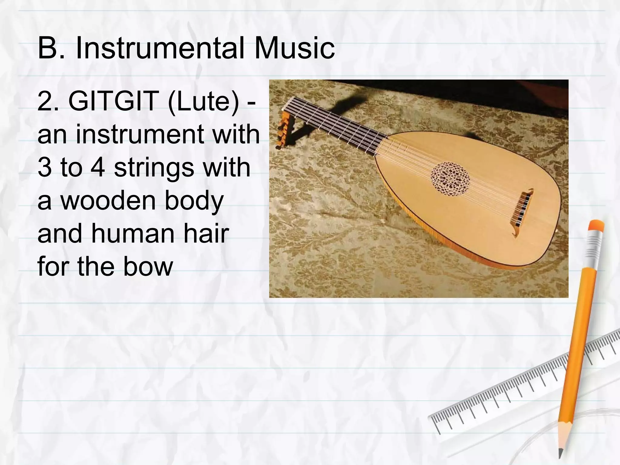 Unit ii music of the cordillera, mindoro, palawan and the visayas | PPT