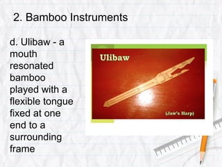 Unit ii music of the cordillera, mindoro, palawan and the visayas | PPT