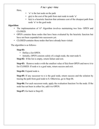 AI3391 ARTIFICIAL INTELLIGENCE UNIT II notes.pdf
