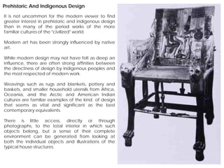 Unit – i interior spaces and furniture across history | PDF