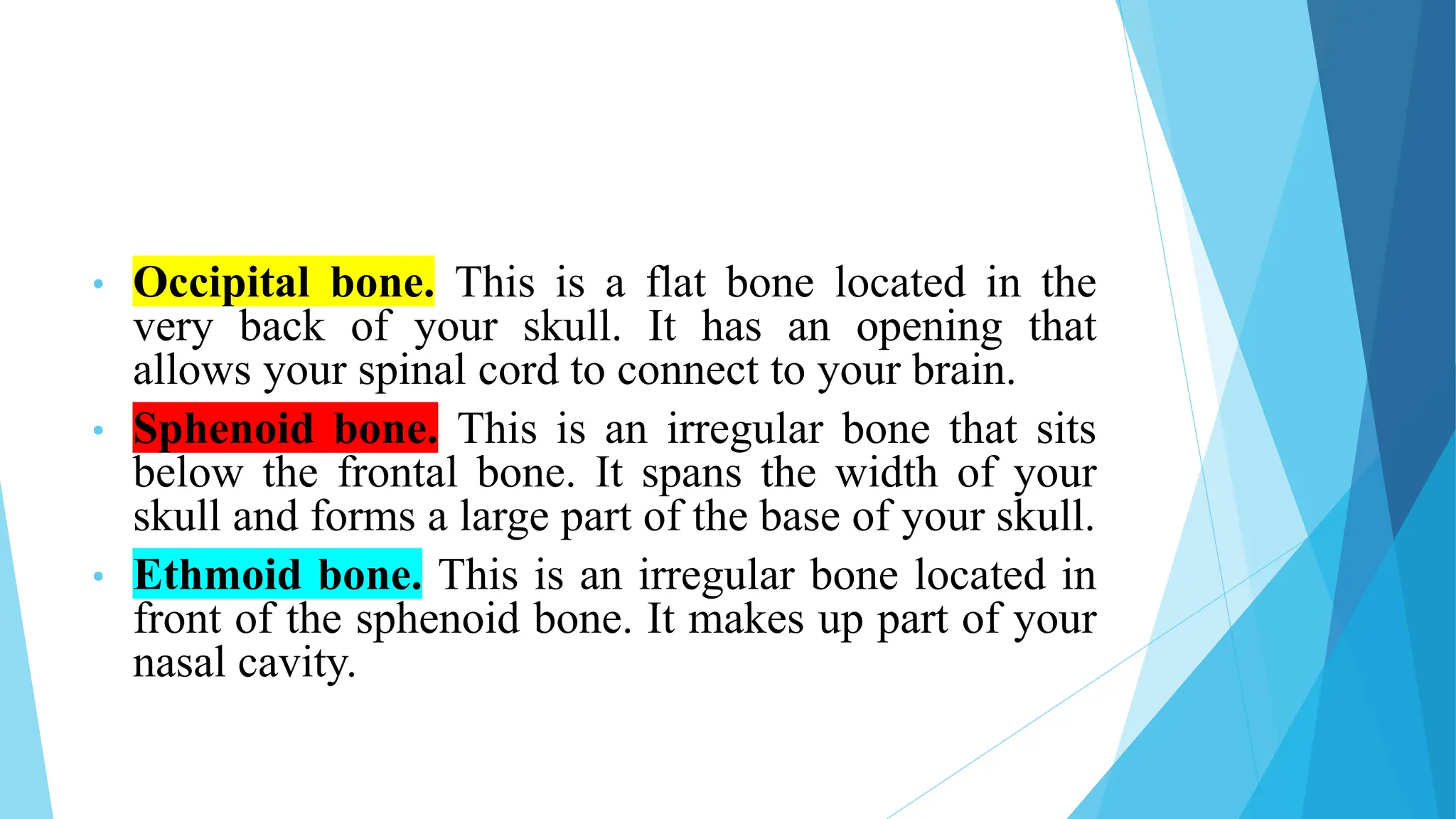 Unit I Introduction To Anatomical Terms And Organization Of The Human ...