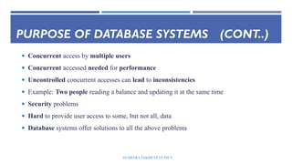 Introduction to DBMS and Basic Terminology | PDF