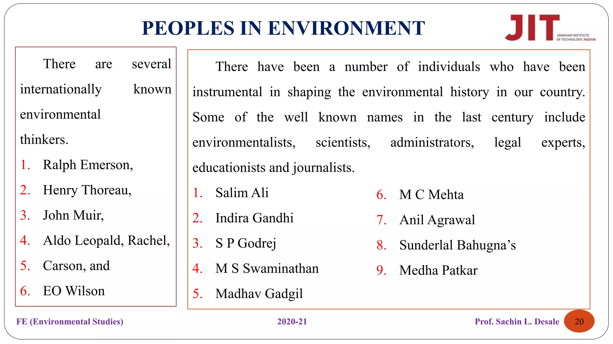 Unit I Introduction to Environmental Studies.pptx