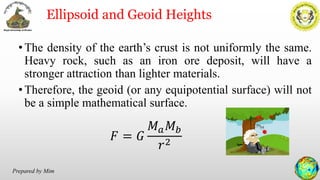 Introduction to Geodesy-Types, Shape of earth | PPTX