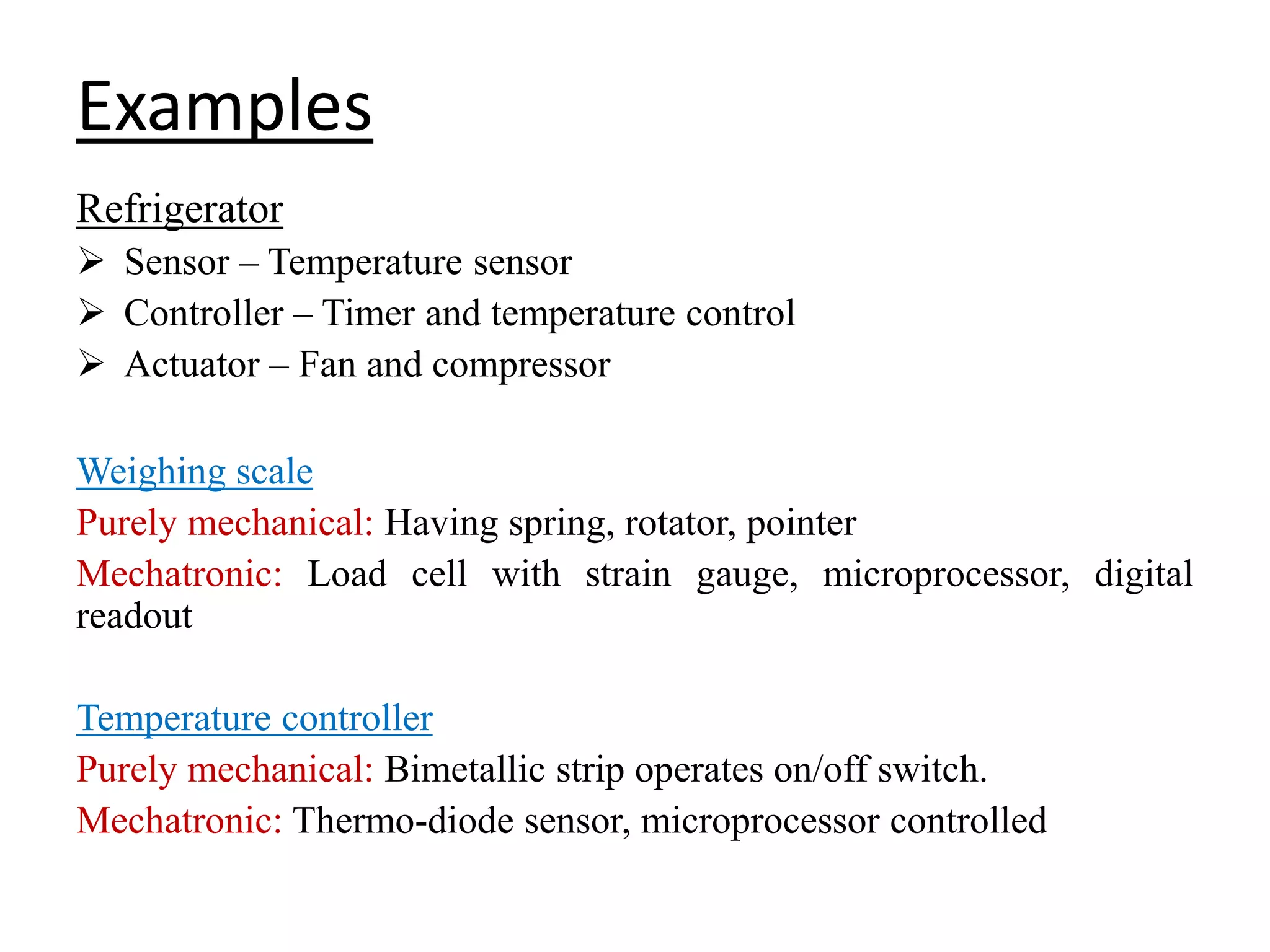 Introduction to Mechatronics | PPTX