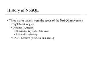 UNIT I Introduction to NoSQL.pptx