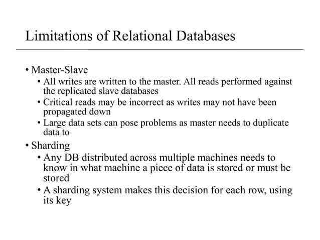 UNIT I Introduction to NoSQL.pptx