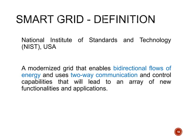 Introduction to Smart Grid.pptx | Internet of Things | Internet
