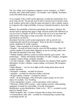 Unit i introduction to avionics | DOCX