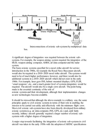 Unit i introduction to avionics | DOCX