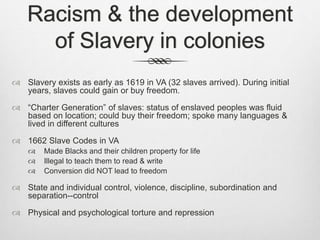 Unit ii origins of slavery ppt | PPTX